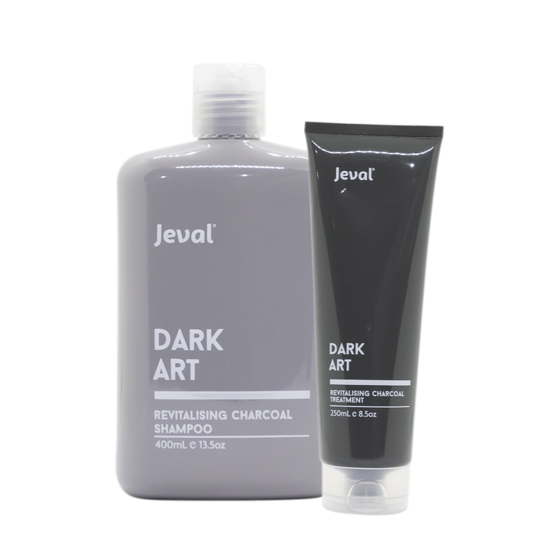 Jeval Dark Art Revitalising Charcoal Shampoo and Treatment – Jeval ...